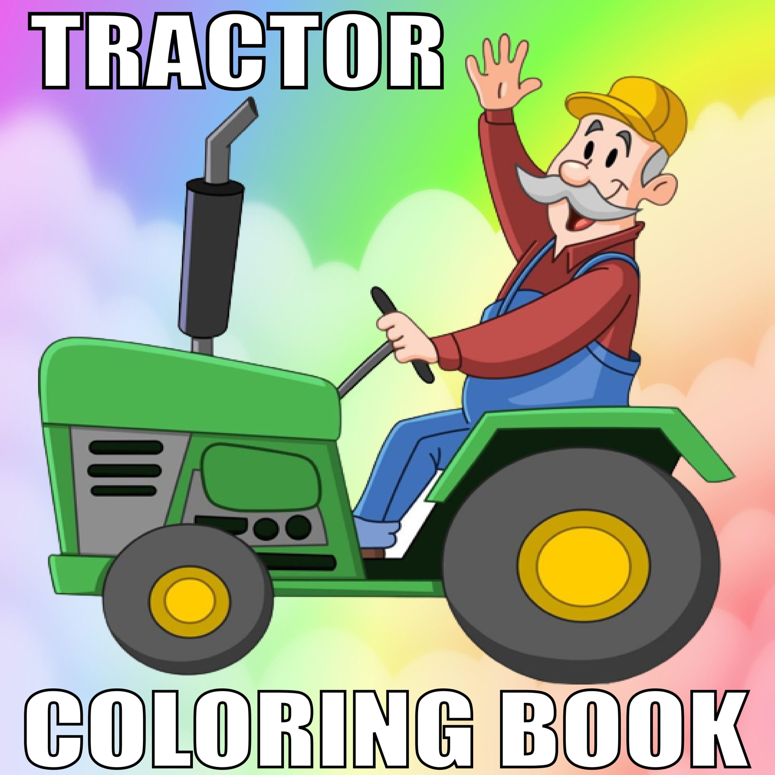 tractor Coloring Pages Preschool | Kindergarten | First Grade | Made By ...