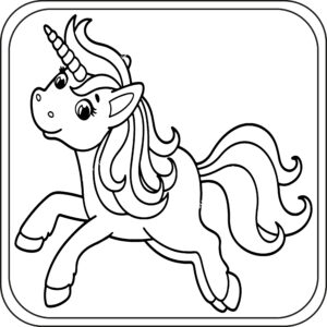 Unicorn Coloring Pages Preschool | Kindergarten | First Grade | Made By ...