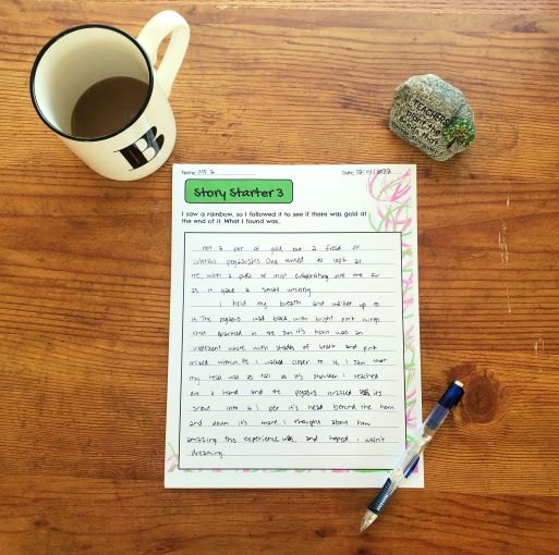 Spring Themed Story Starters Creative Writing Activity or Warm-Up for ...