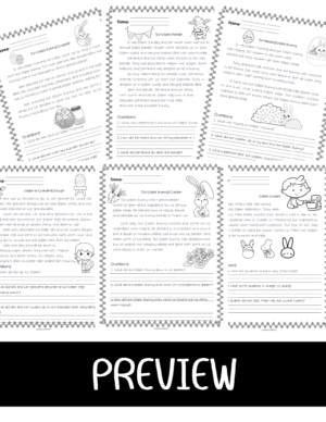 Easter Reading Comprehension for Kindergarten | Made By Teachers