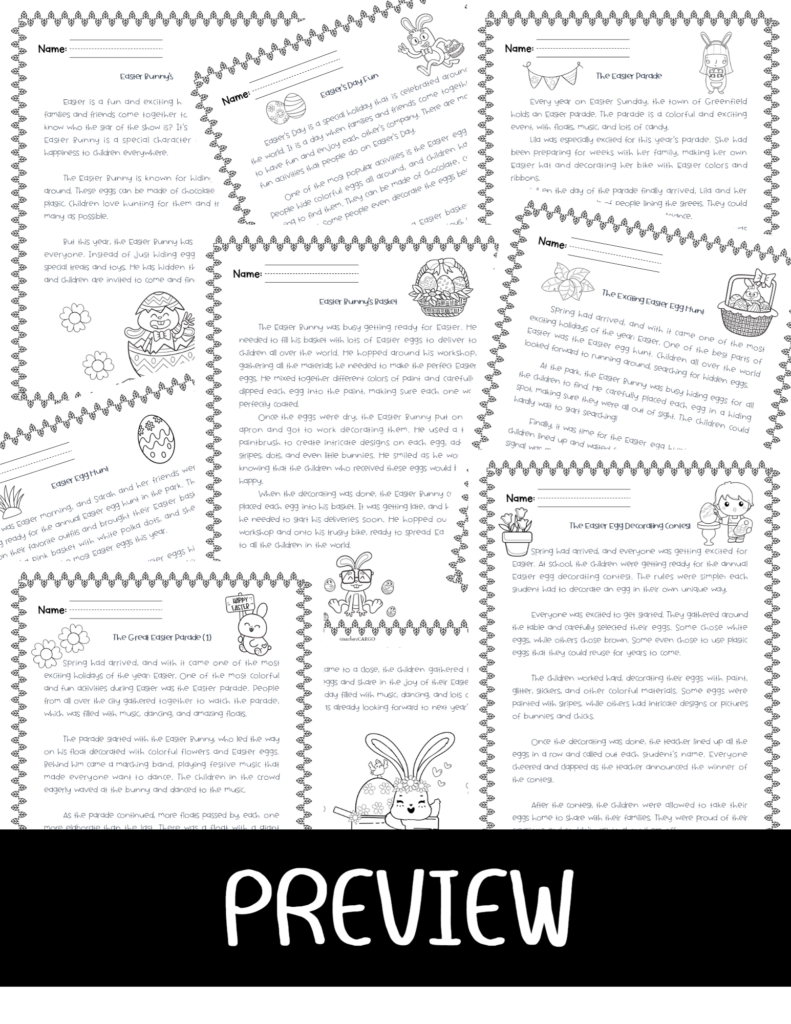 Easter Reading Comprehension | Made By Teachers