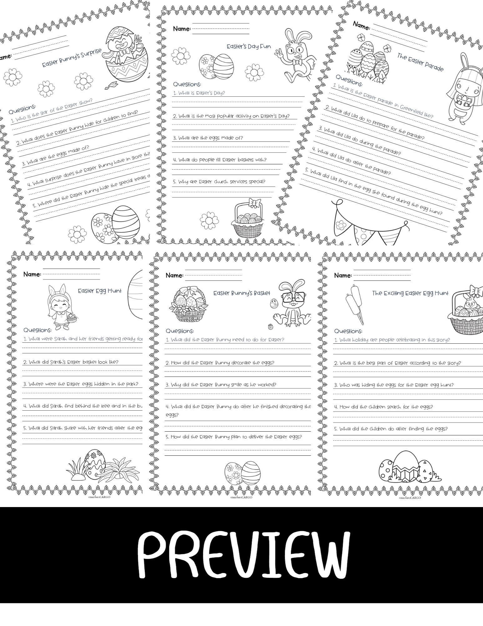 Easter Reading Comprehension | Made By Teachers