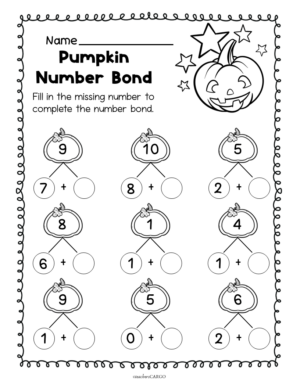 Addition and Subtraction within 10 | Halloween Addition and Subtraction ...