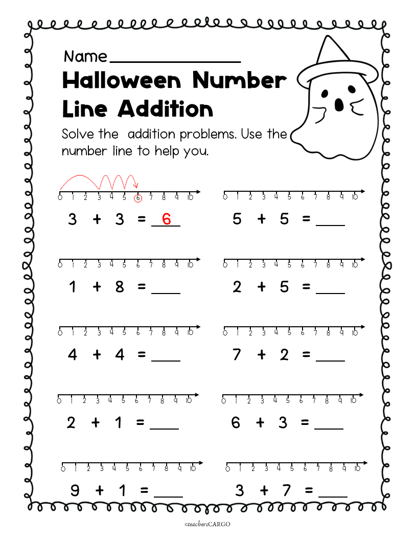 Addition and Subtraction within 10 | Halloween Addition and Subtraction ...