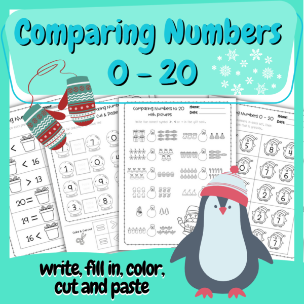 Comparing Numbers to 20 | Comparing Numbers 0-20 | Made By Teachers