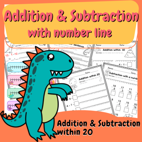 Addition and Subtraction within 20 | Printable Number Lines to 20 ...
