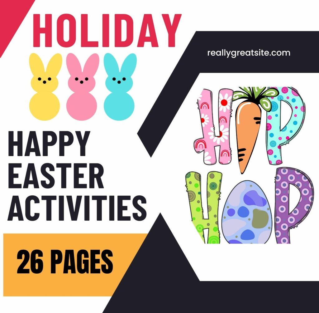 Happy Easter Activities Preschool - Ages 3 Easy Toddler and Preschool ...