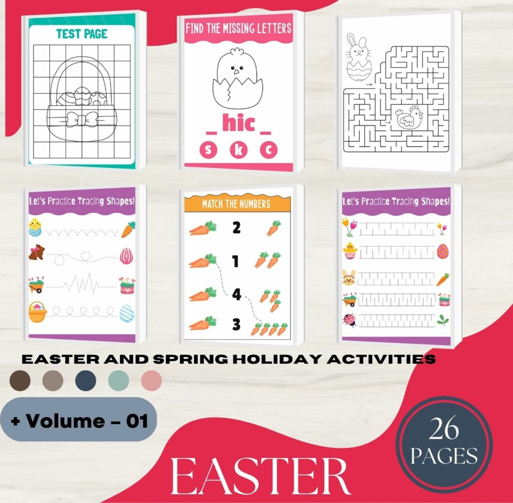 Happy Easter Activities Preschool - Ages 3 Easy Toddler and Preschool ...