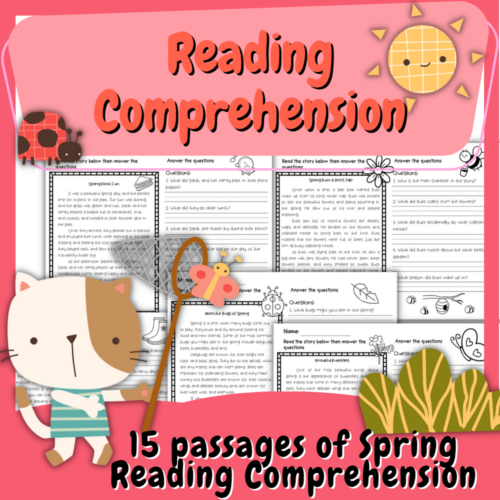 Spring Reading Comprehension Passages | Made By Teachers