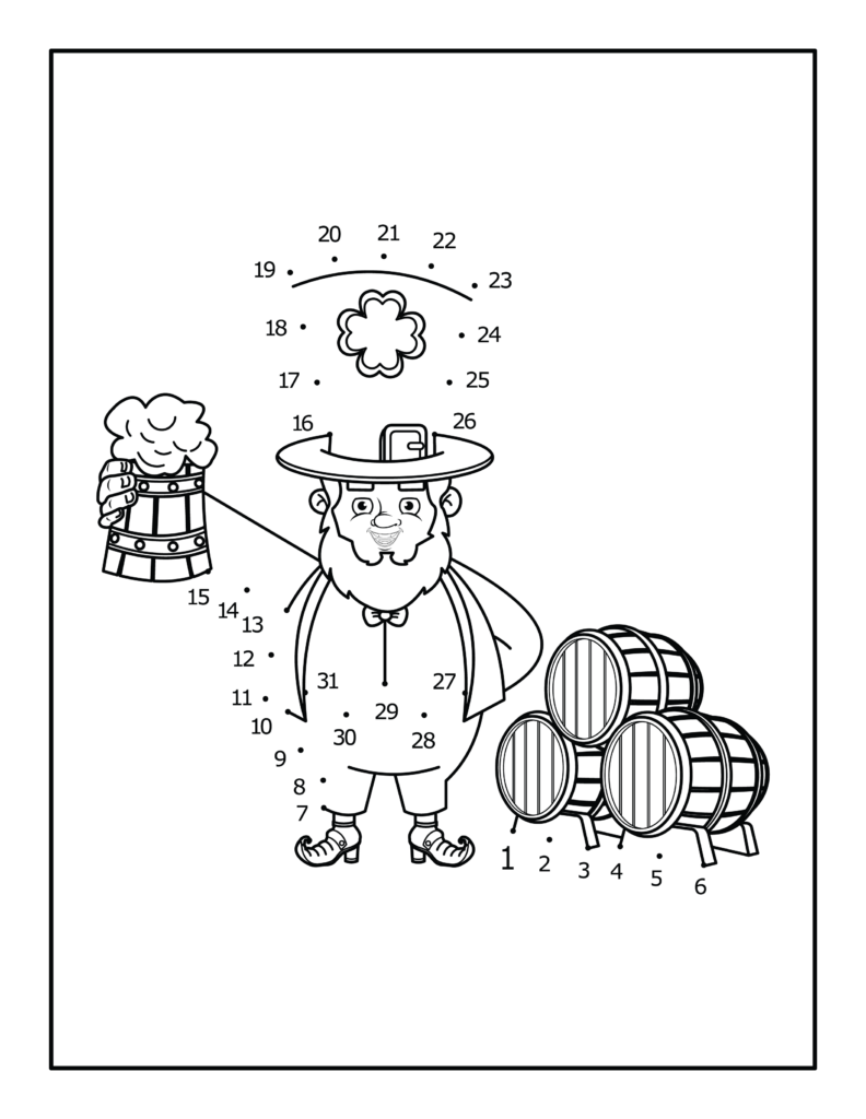 Lucky Leprechaun's Activity Book: Fun and Games for St. Patrick's Day ...