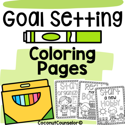 Goal Setting Coloring Pages | Made By Teachers