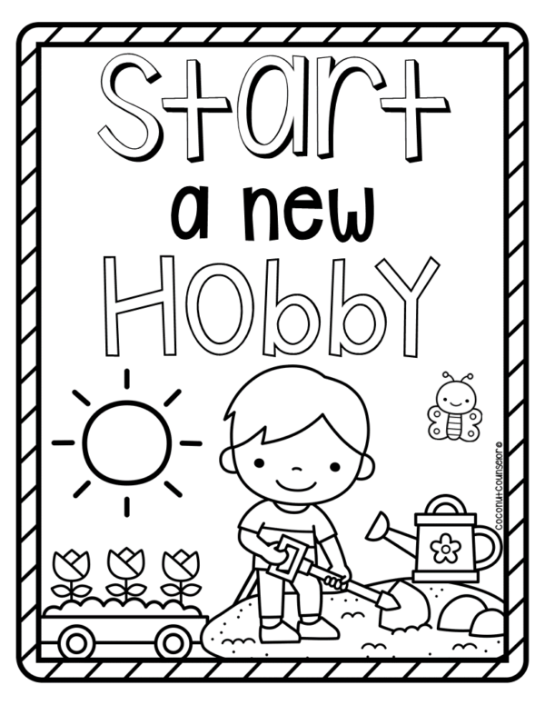 Goal Setting Coloring Pages | Made By Teachers