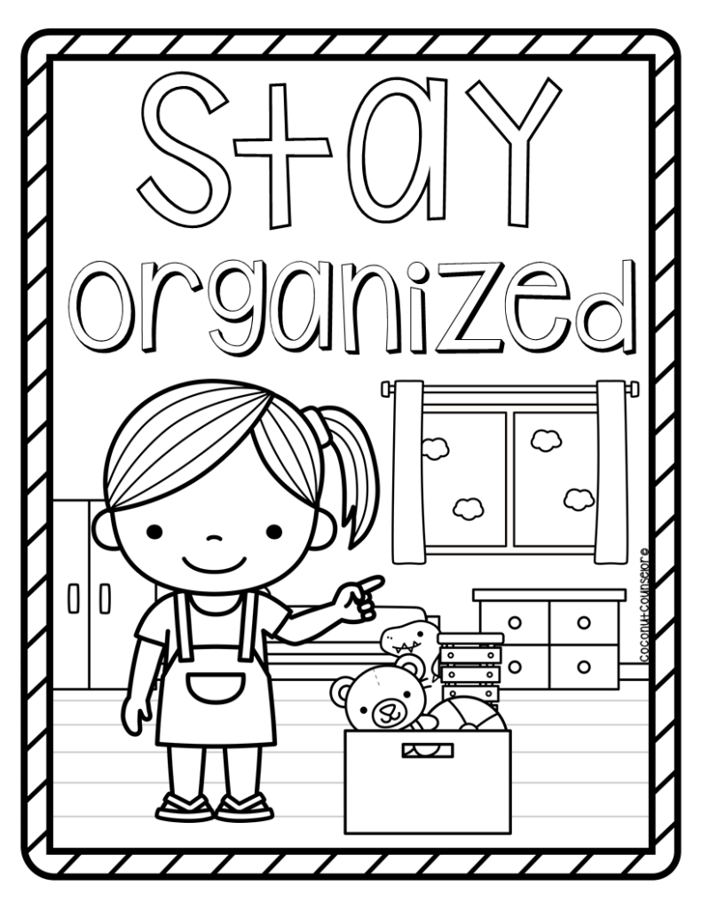 Goal Setting Coloring Pages | Made By Teachers