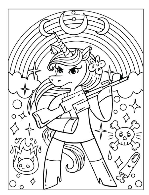 Creepy Cute Kawaii Coloring Pages: A Spooky Twist on Adorable | Made By ...