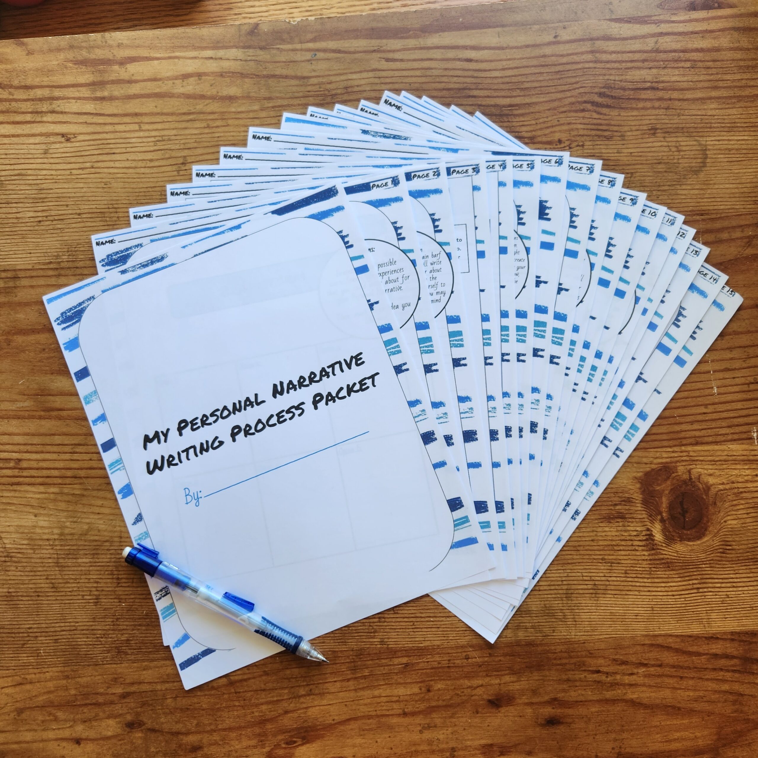 Personal Narrative Complete 10 Lesson Unit Plan for 3rd - 6th Grade ...