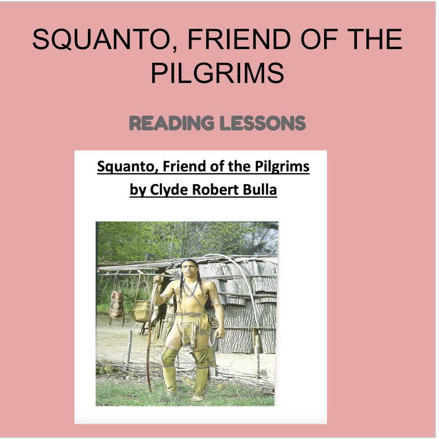 SQUANTO (SCHOLASTIC) FRIEND OF PILGRIMS: READING RESPONSE UNIT | Made ...