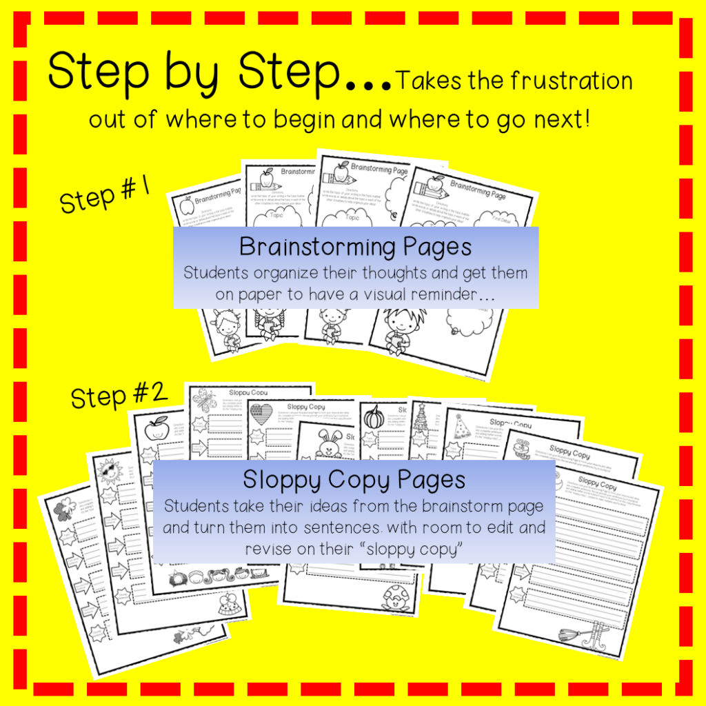 Writing Graphic Organizers for the Entire Year | Made By Teachers