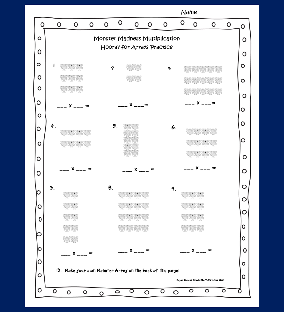 Hooray for Arrays! | Made By Teachers