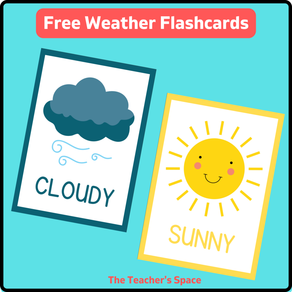 Free Weather Flashcards | Made By Teachers