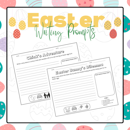 Easter Writing Prompts - Differentiated Worksheets | Made By Teachers