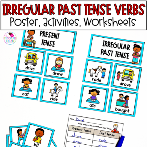 Irregular Past Tense Verbs - Grammar Worksheets and Activities | Made ...