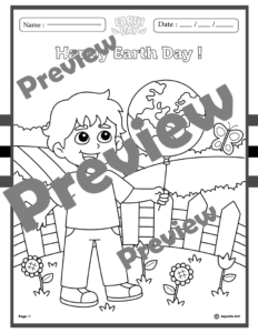 Earth Day Coloring Pages | Made By Teachers