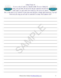 Writing Prompts About Science: The Water Cycle | Made By Teachers