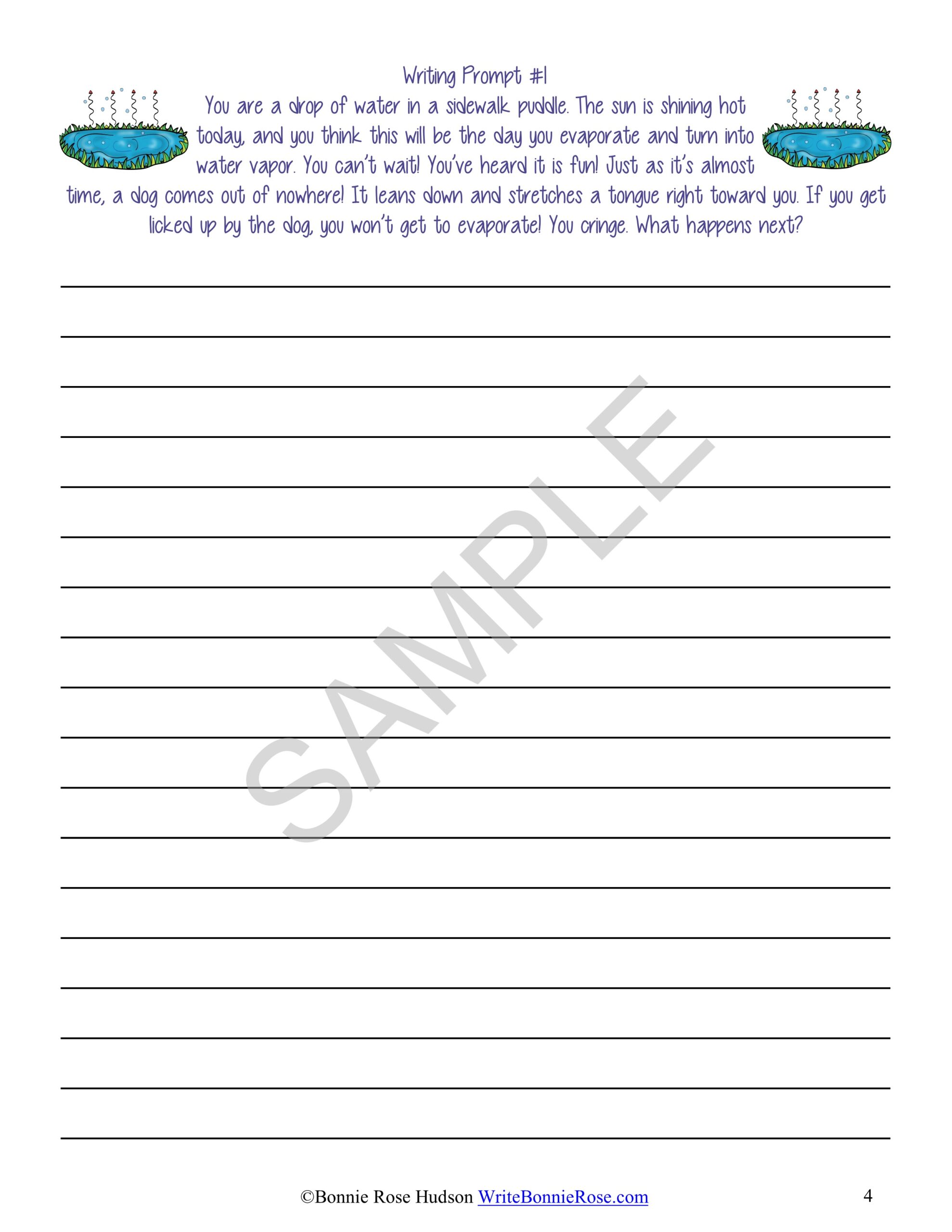 Writing Prompts About Science: The Water Cycle | Made By Teachers