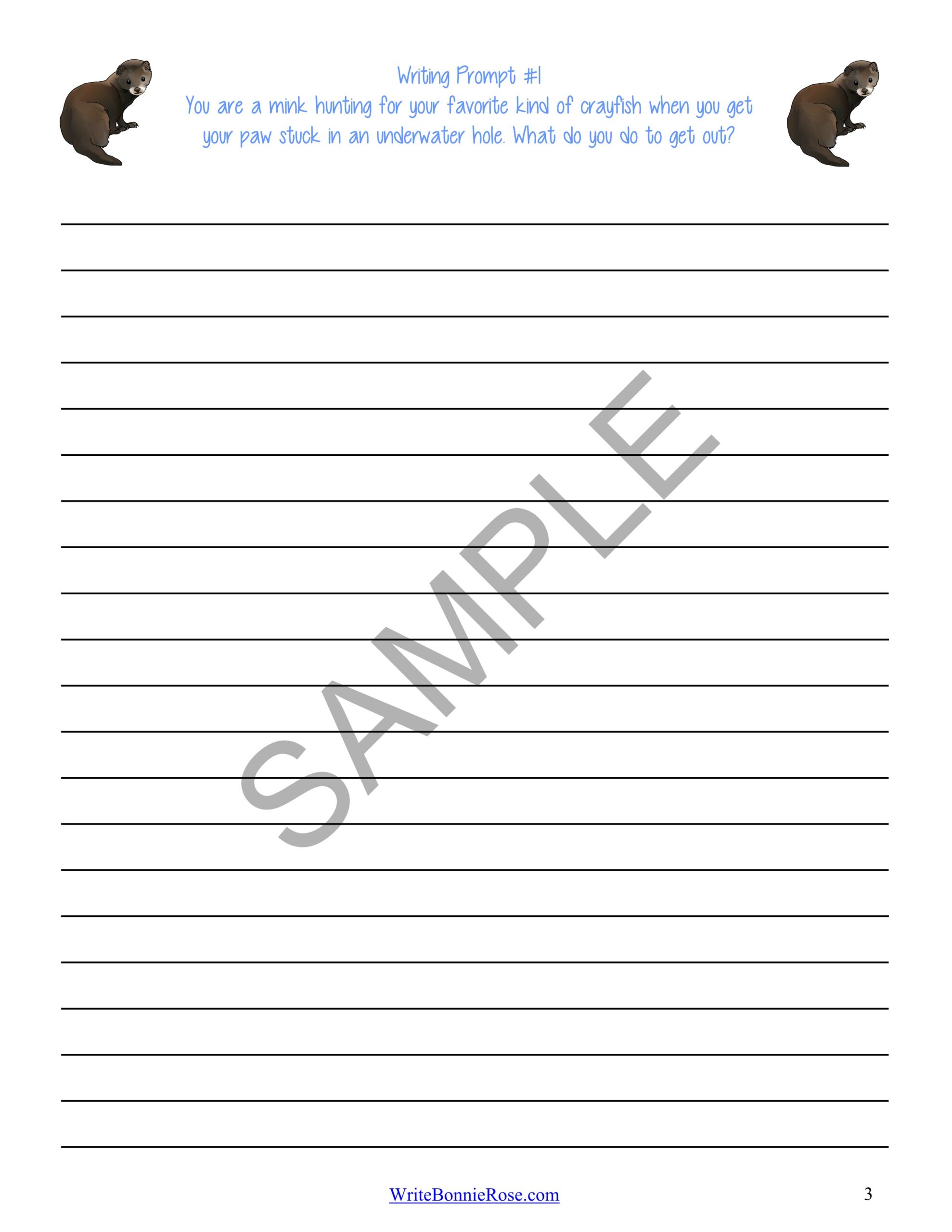 Writing Prompts About Animals of Freshwater Marshes | Made By Teachers