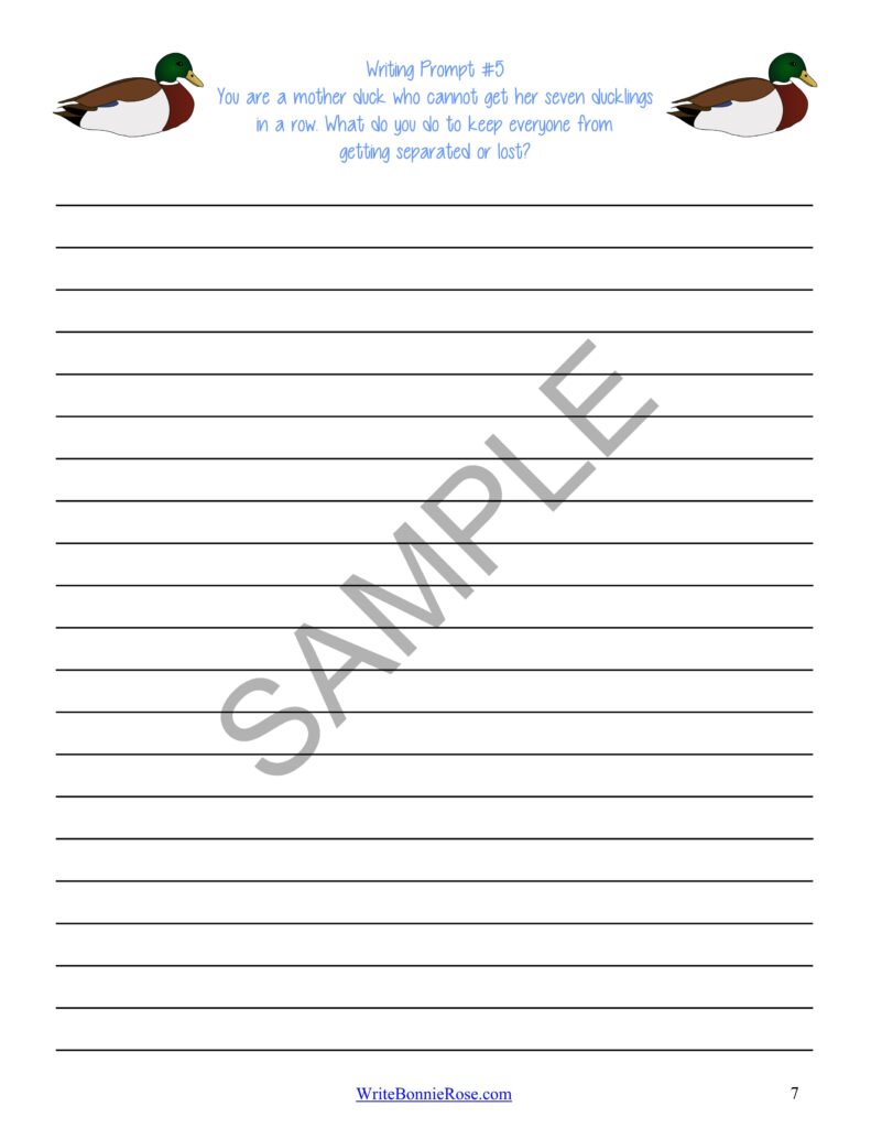 Writing Prompts About Animals of Freshwater Marshes | Made By Teachers