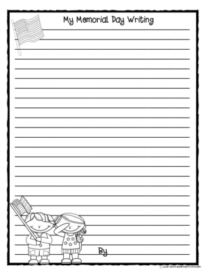 Memorial Day Graphic Organizer | Made By Teachers