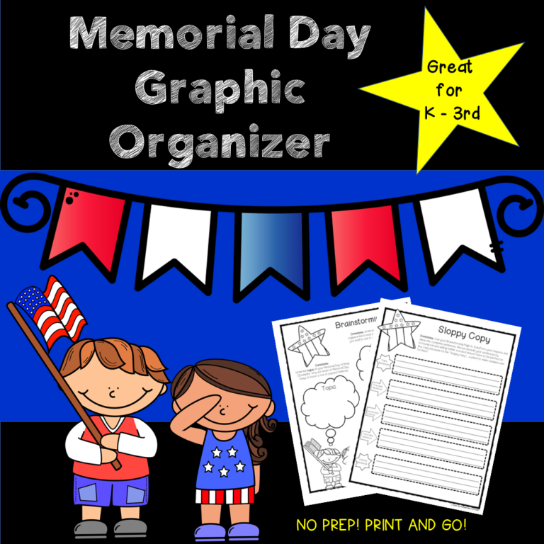 Memorial Day Graphic Organizer | Made By Teachers