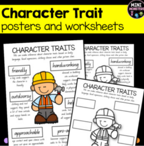 Character Traits Posters and Worksheets | Made By Teachers