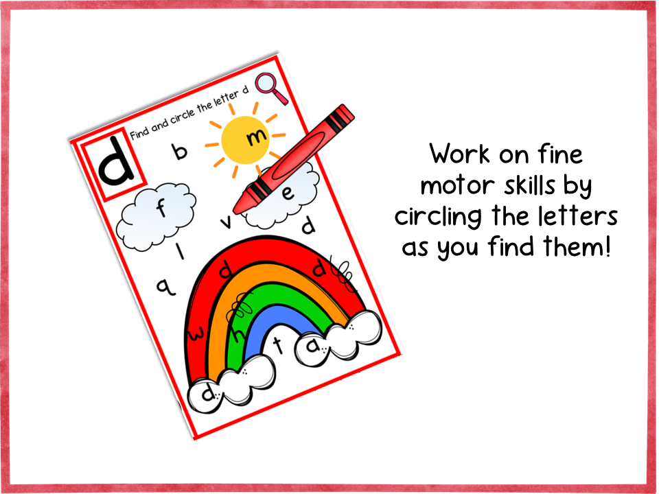 Rainbow Letter Hunt Preschool Activity | Made By Teachers