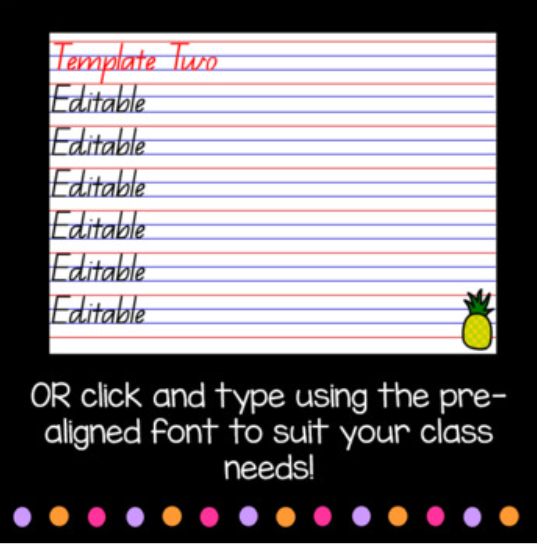 Queensland Font Handwriting PowerPoint | Made By Teachers