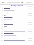 Measuring Line Segments - Coordinate Worksheets | Made By Teachers