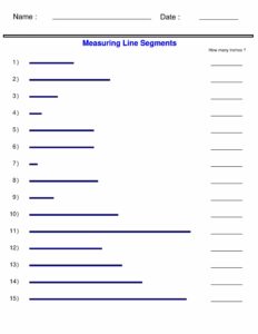 Identify Lines, Rays, and Line Segments - Coordinate Worksheets | Made ...