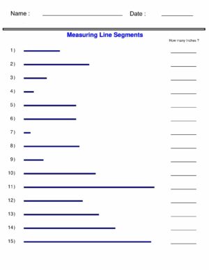 Identify Lines, Rays, and Line Segments - Coordinate Worksheets | Made ...