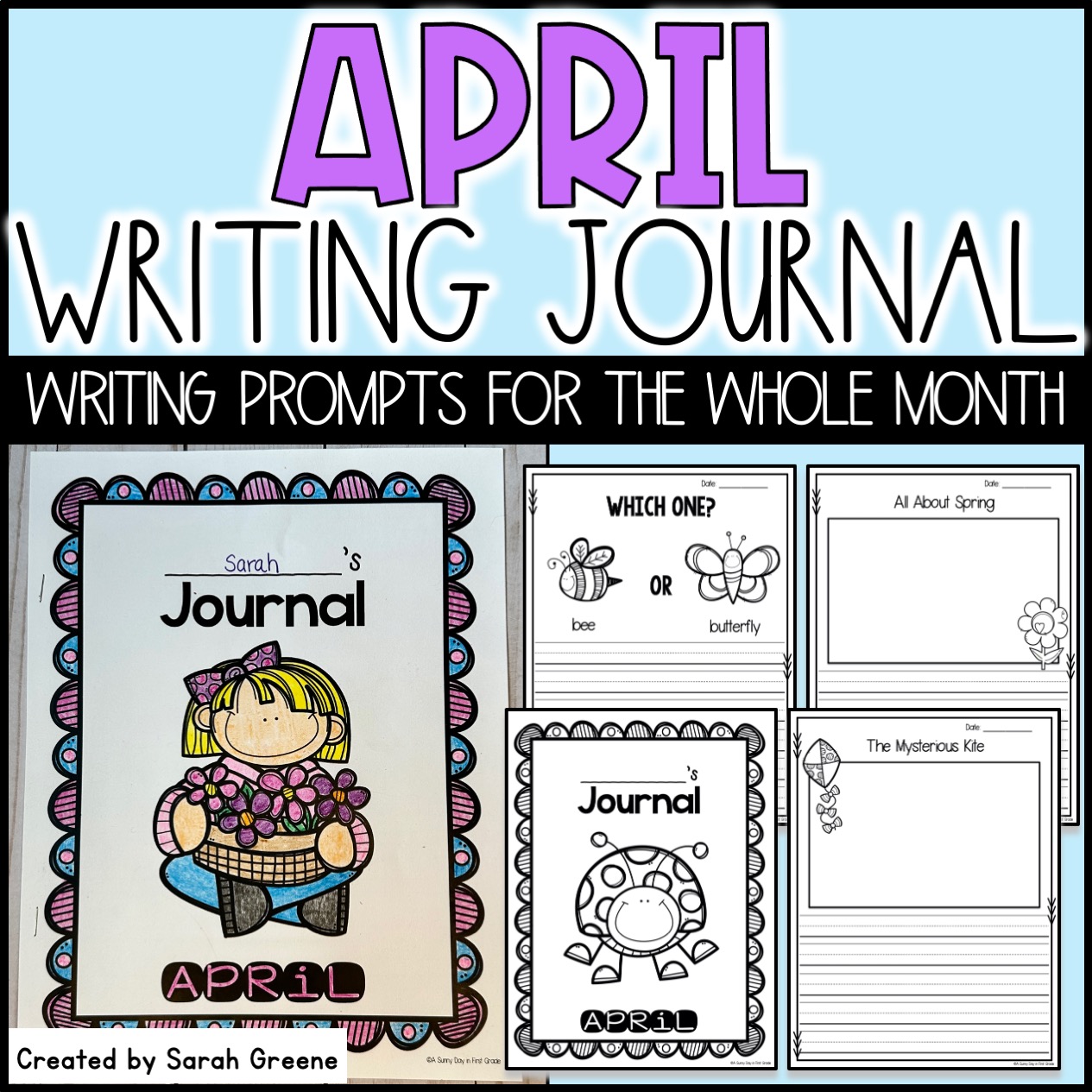 April Writing Journal | Made By Teachers