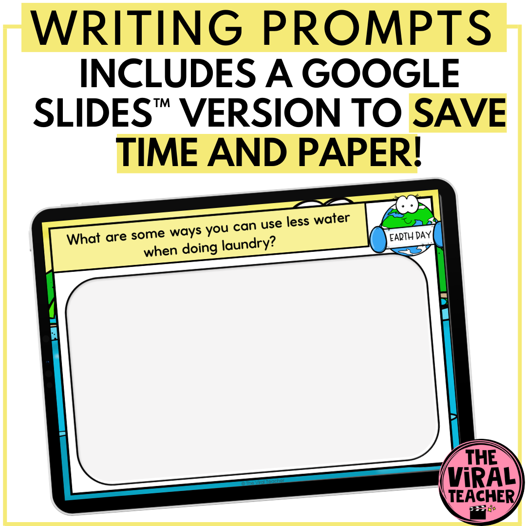 Earth Day Writing Prompts | Earth Day Activities for 2nd Grade | Made ...