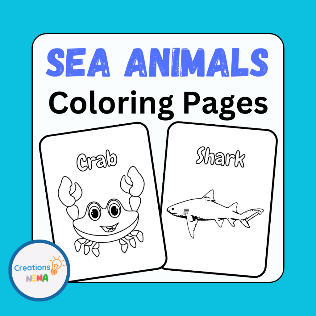 Sea Animals Coloring Pages | Made By Teachers
