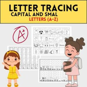 Capital and Small Letter Tracing Worksheet | Made By Teachers