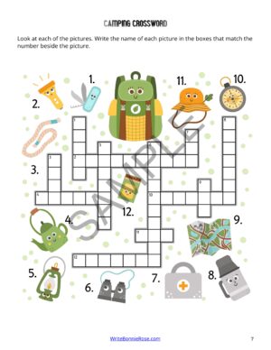 Camping Fun Activity Pack | Made By Teachers
