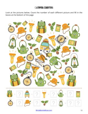 Camping Fun Activity Pack | Made By Teachers