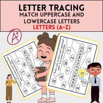 Match Uppercase And Lowercase Letters : A Fun and Effective Tracing ...