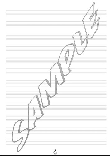 Music notes notebook | Made By Teachers