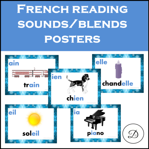 73 affiches des sons de lecture - French reading sounds/blends posters ...