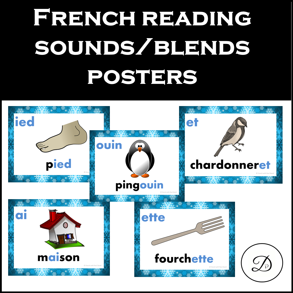 73 affiches des sons de lecture - French reading sounds/blends posters ...