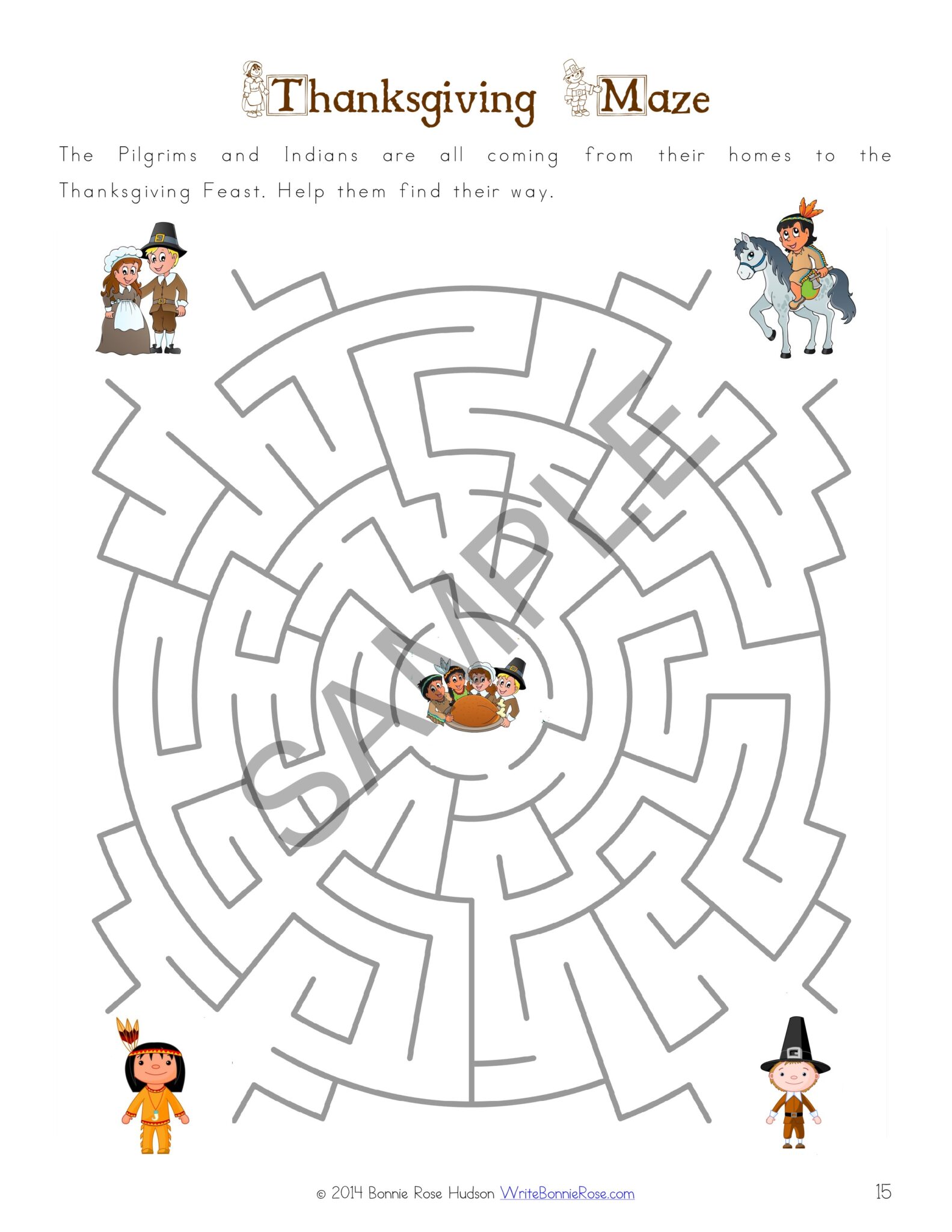 Thanksgiving Fun Activity Pack | Made By Teachers