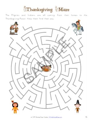 Thanksgiving Fun Activity Pack | Made By Teachers